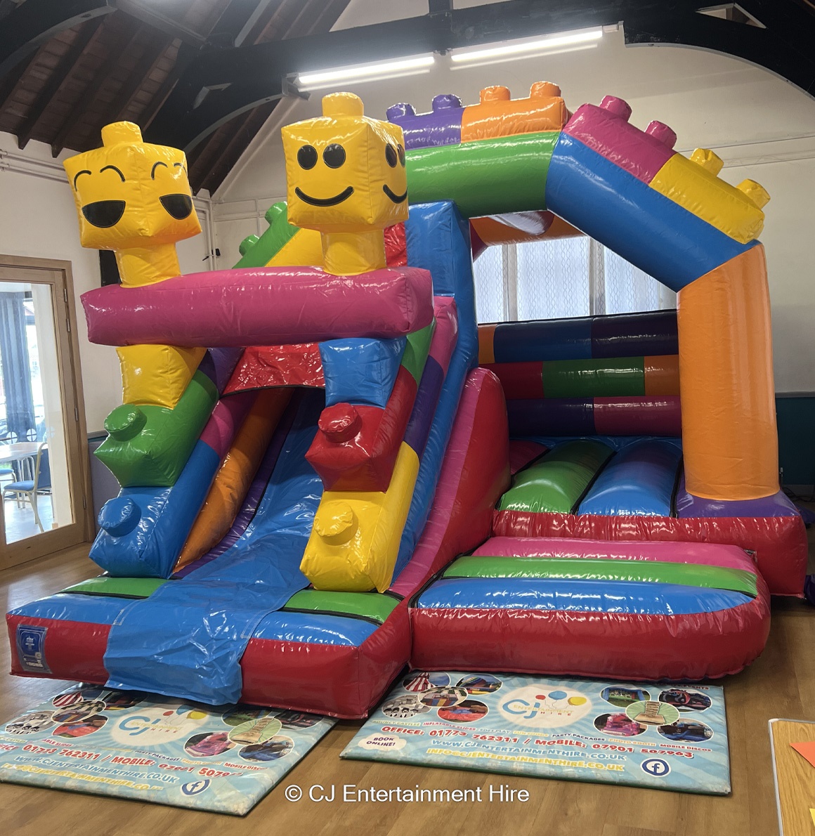 Building Blocks Bounce & Slide - Bouncy Castle Hire in Nottingham ...
