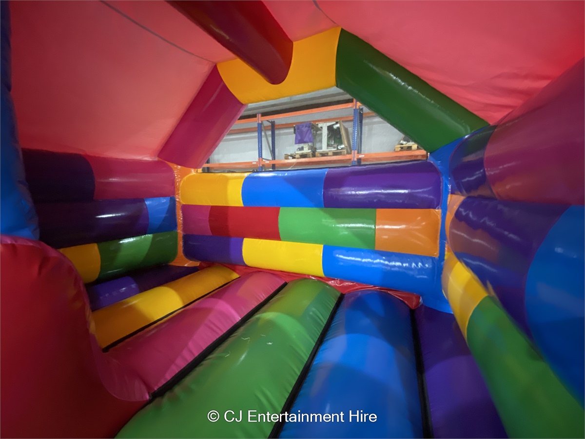 Building Blocks Bounce & Slide - Bouncy Castle Hire in Nottingham ...