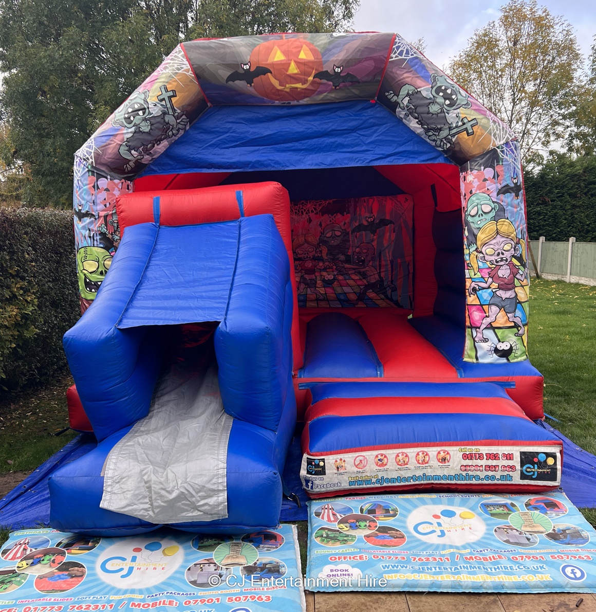 Halloween Bounce & Slide - Bouncy Castle Hire in Nottingham, Derby ...