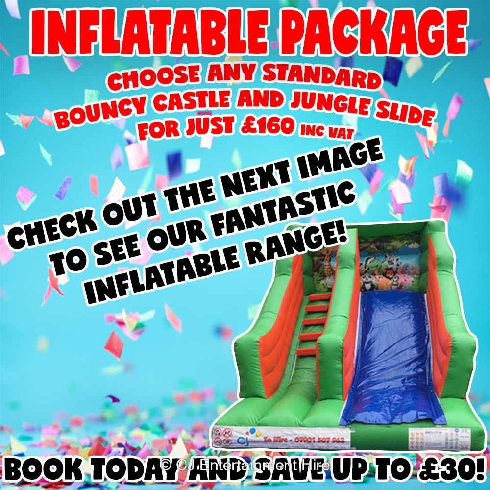 Party Packages - Bouncy Castle Hire in Nottingham, Derby, Leicester