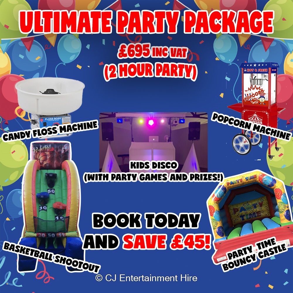Party Packages - Best Bouncy Castle Hire service in Nottingham, Derby ...